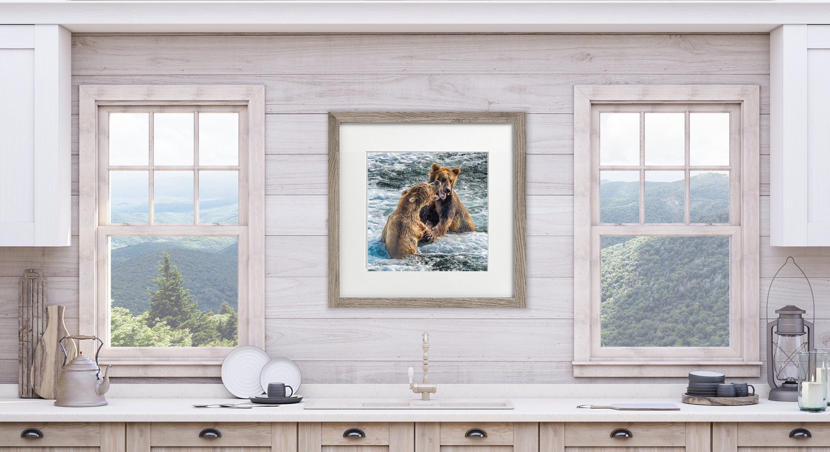 Fighting Bears Fine Art Photo - Etsy