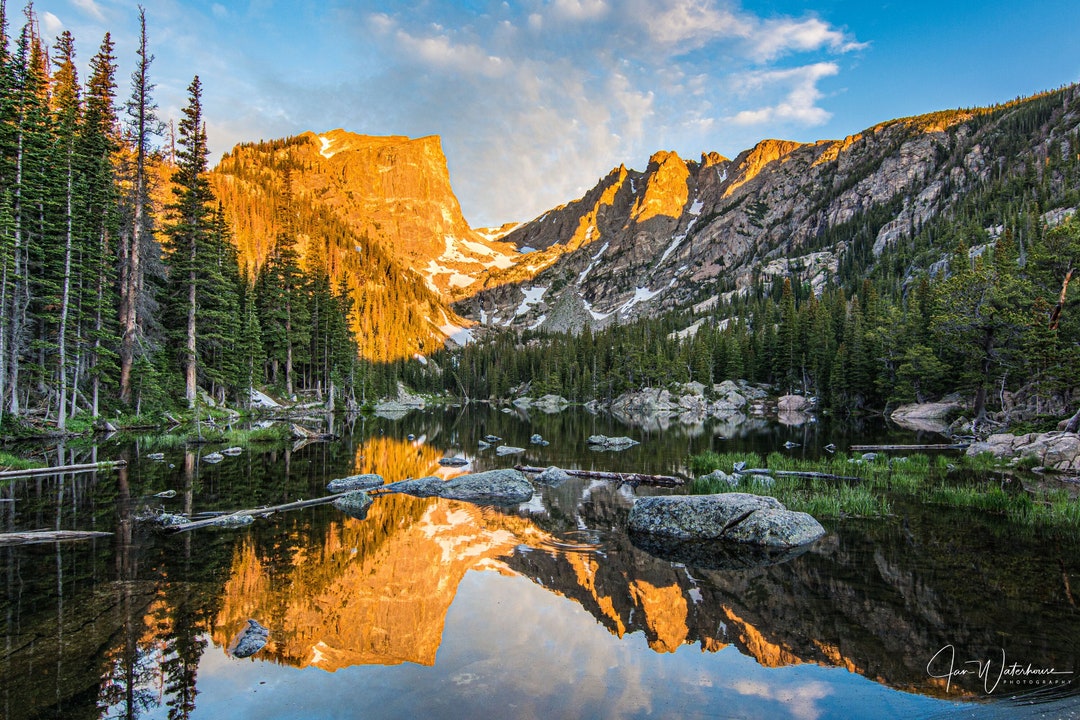 Dream Lake Sunrise Fine Art Photo - Etsy