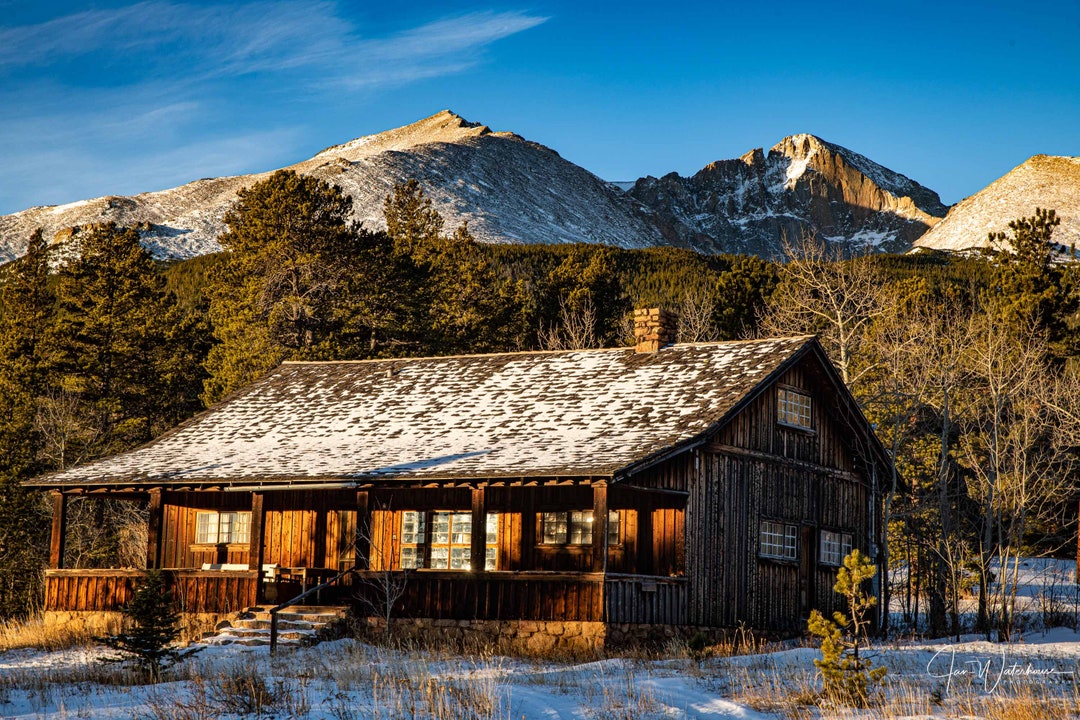 Mountain Cabin Fine Art Photo - Etsy