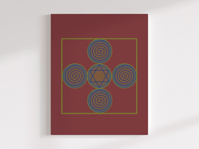 Root Mandala — Sacred Geometry — Printable Wall Art — Digital Download ...