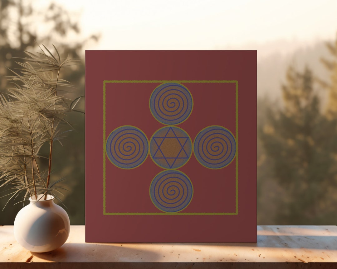 Root Mandala — Sacred Geometry — Printable Wall Art — Digital Download ...