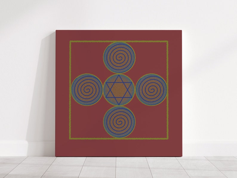 Root Mandala — Sacred Geometry — Printable Wall Art — Digital Download ...