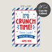 Crunch Time Tag | Good Luck Tag | Test Taking Tag | Encouragement ...