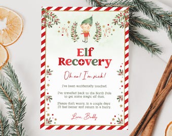 Elf Recovery Letter Elf Lost Magic Letter Elf Accidently Touched Letter ...