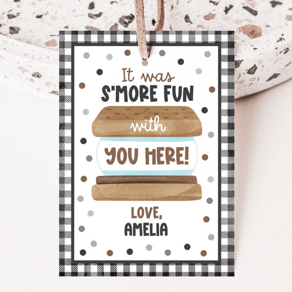 Smore Thank You Tags - Etsy