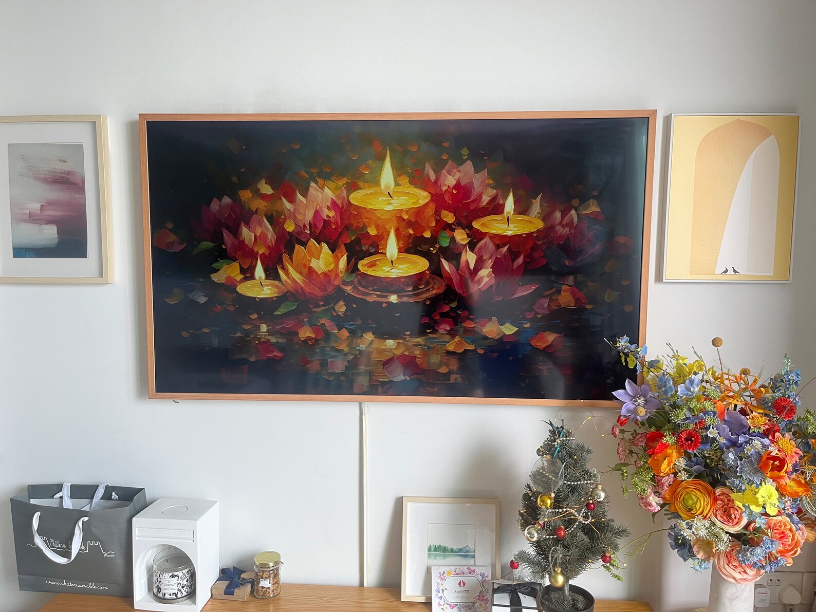 Samsung Frame TV Art: Indian Diwali (deepavali) Festival Celebration ...