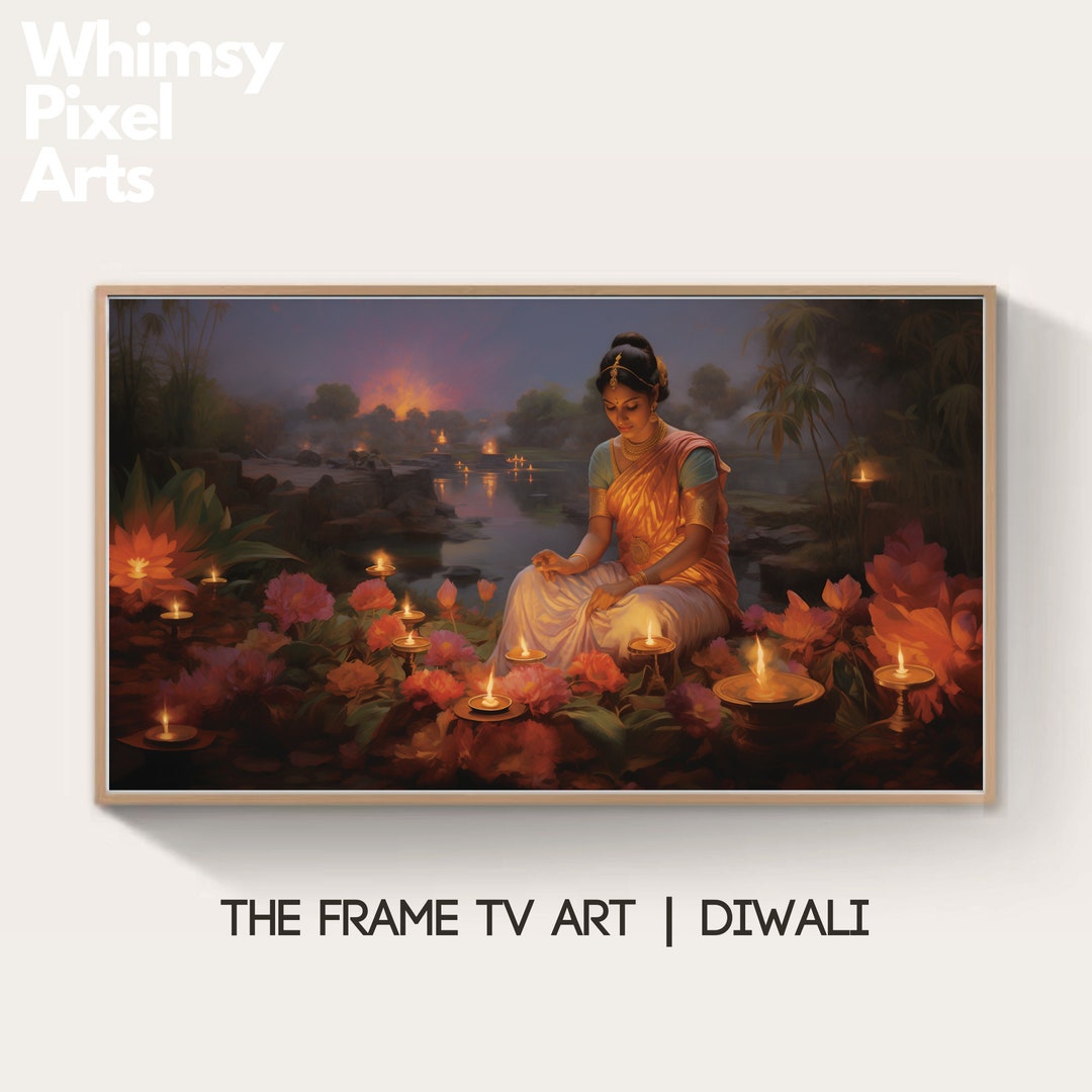 Samsung Frame TV Art: Indian Diwali (deepavali) Festival Celebration ...