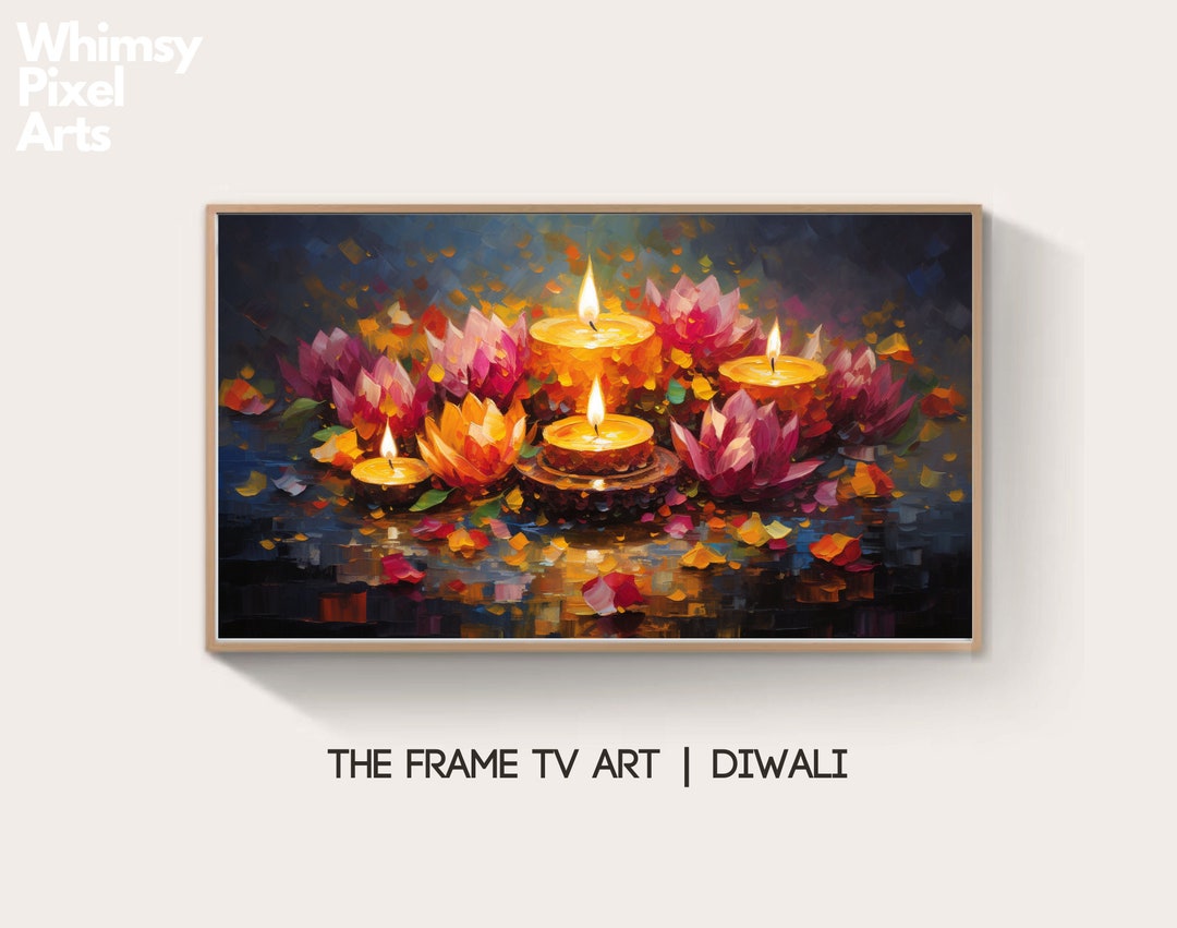 Samsung Frame TV Art: Indian Diwali (deepavali) Festival Celebration ...