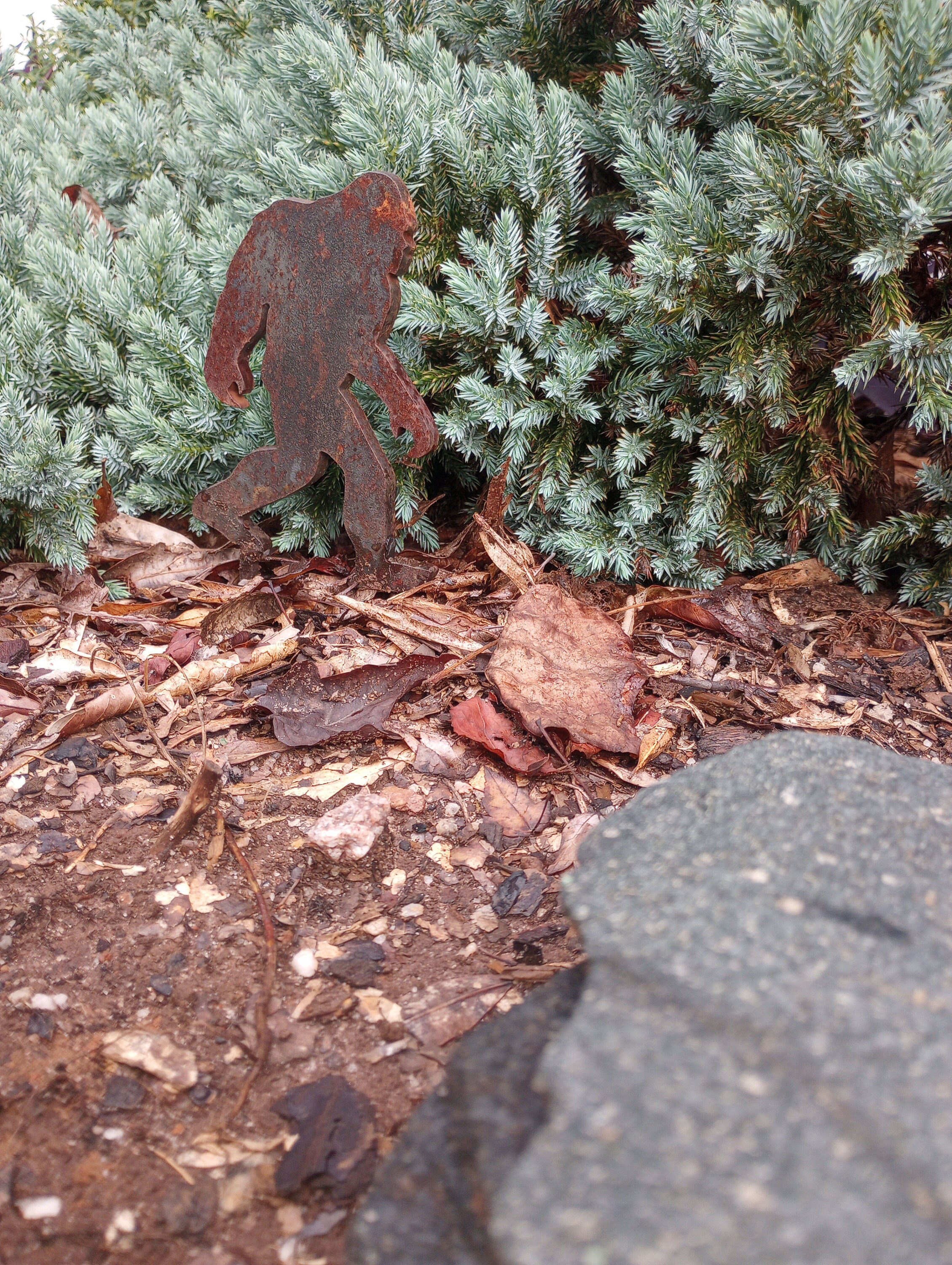 Sasquatch Yard Art Metal Bigfoot - Etsy