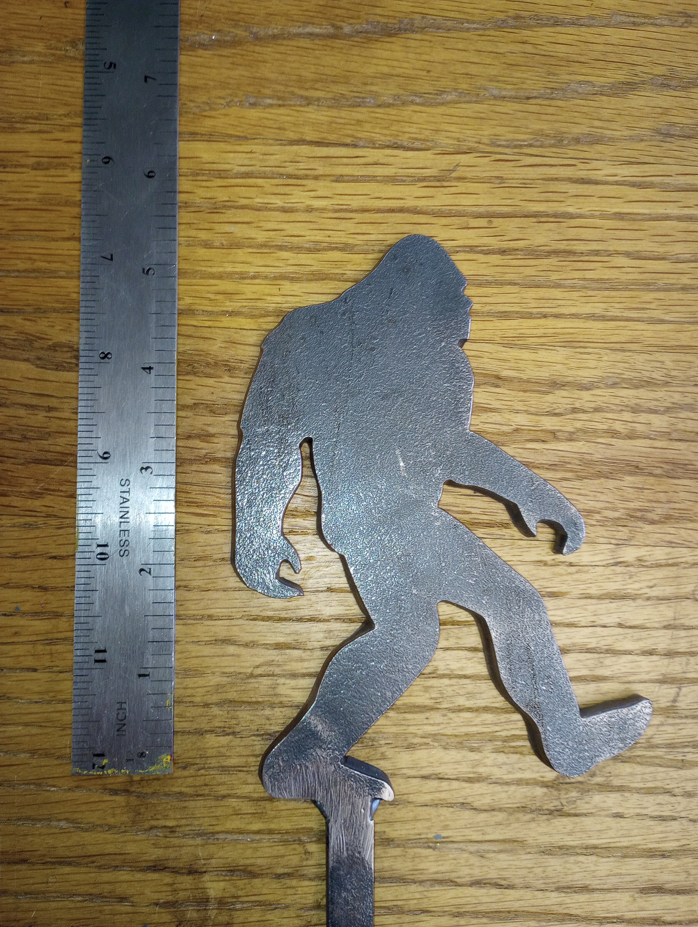 Sasquatch Yard Art Metal Bigfoot - Etsy