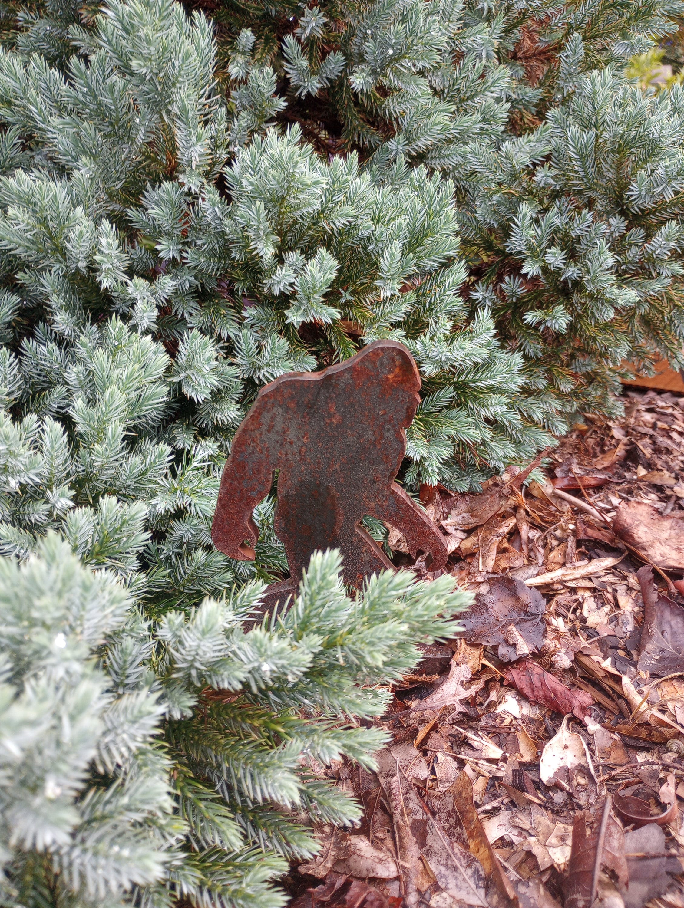 Sasquatch Yard Art Metal Bigfoot - Etsy