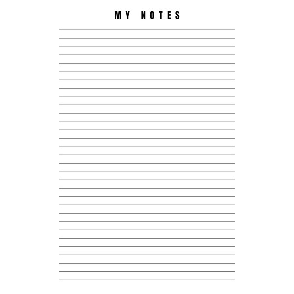 Printable Notes - Etsy
