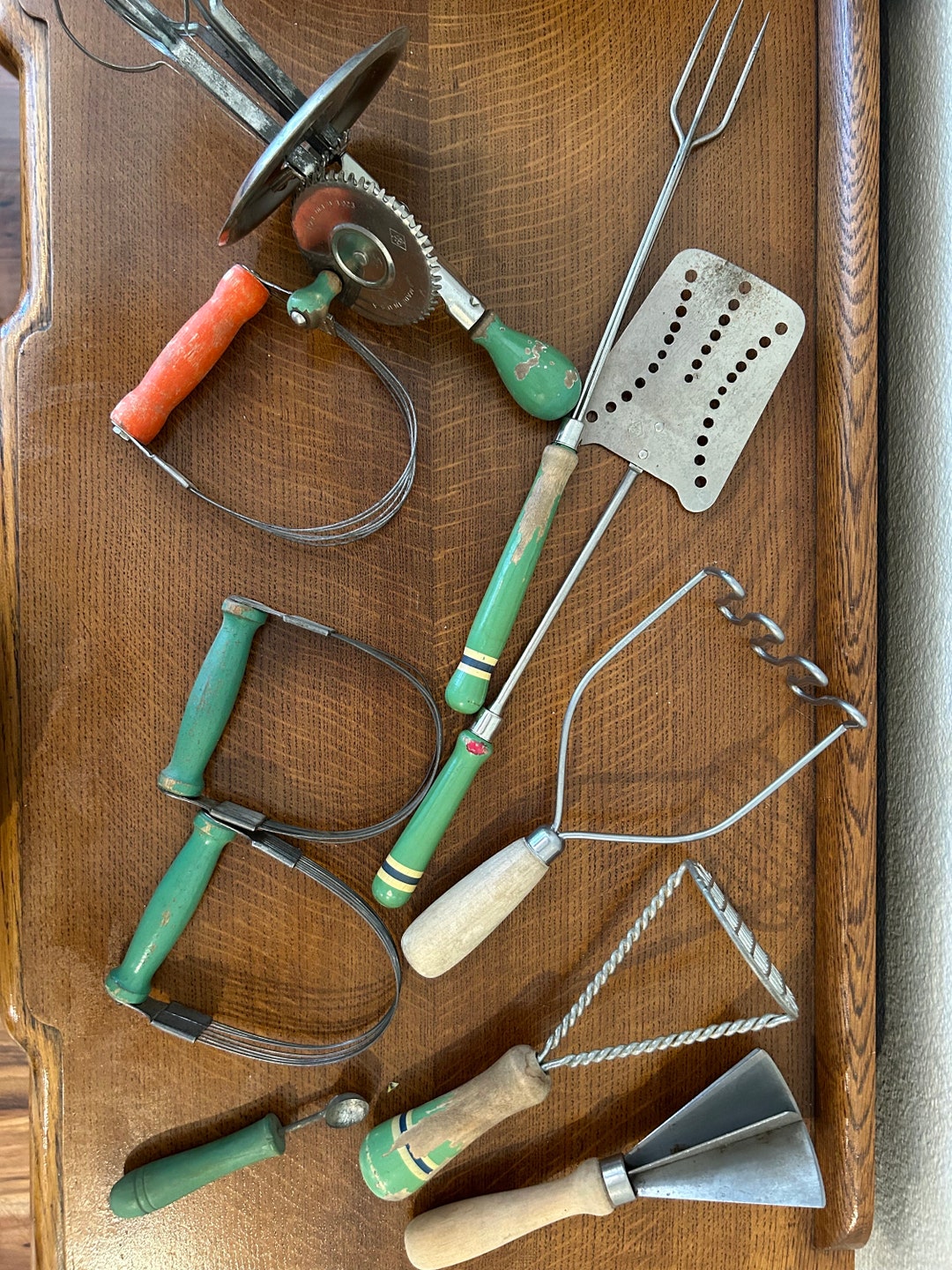 Set of Antique/primitive Kitchen Tools - Etsy