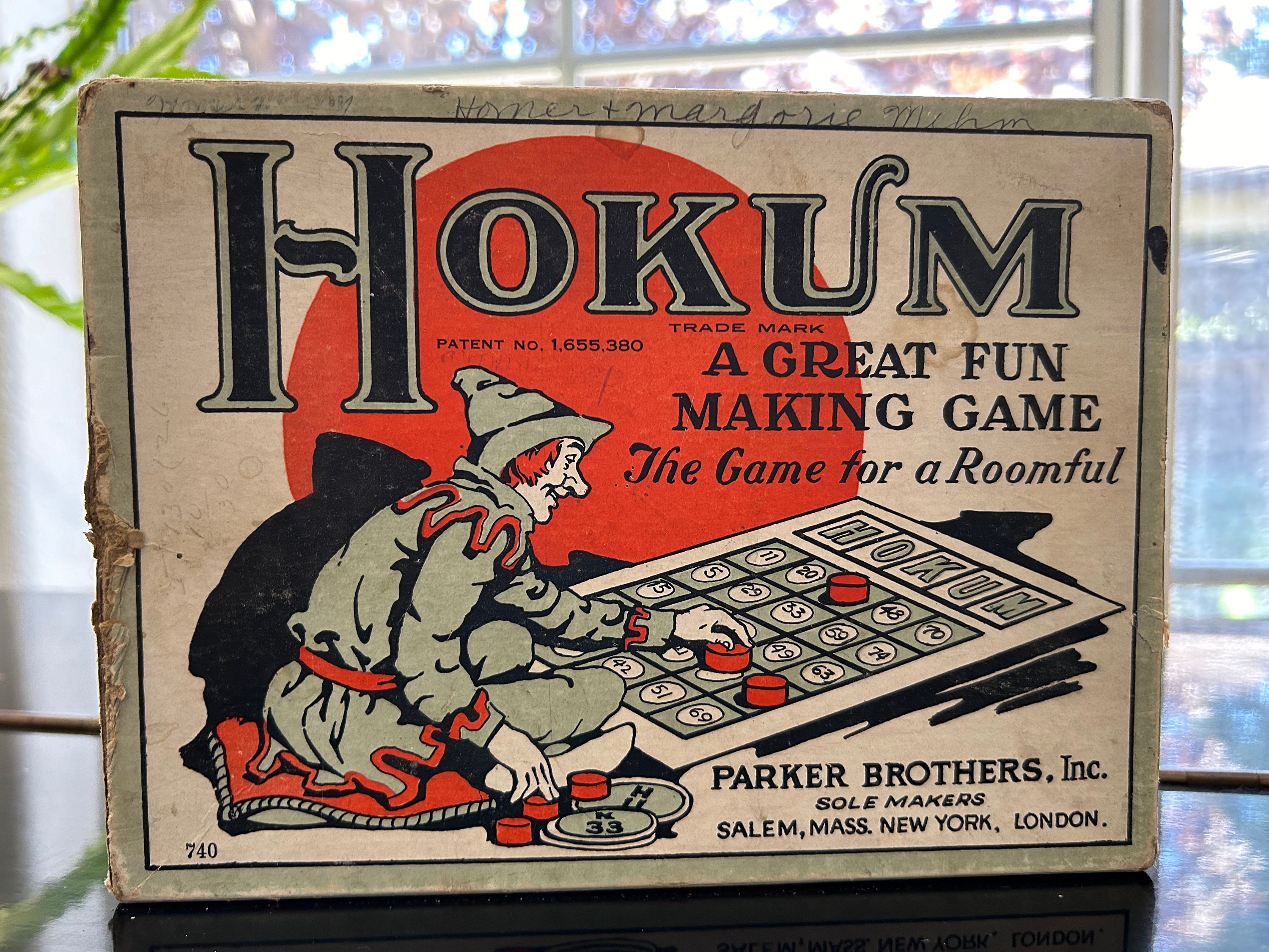 Parker Brothers Hokum, 1927 Vintage Party Game - Etsy