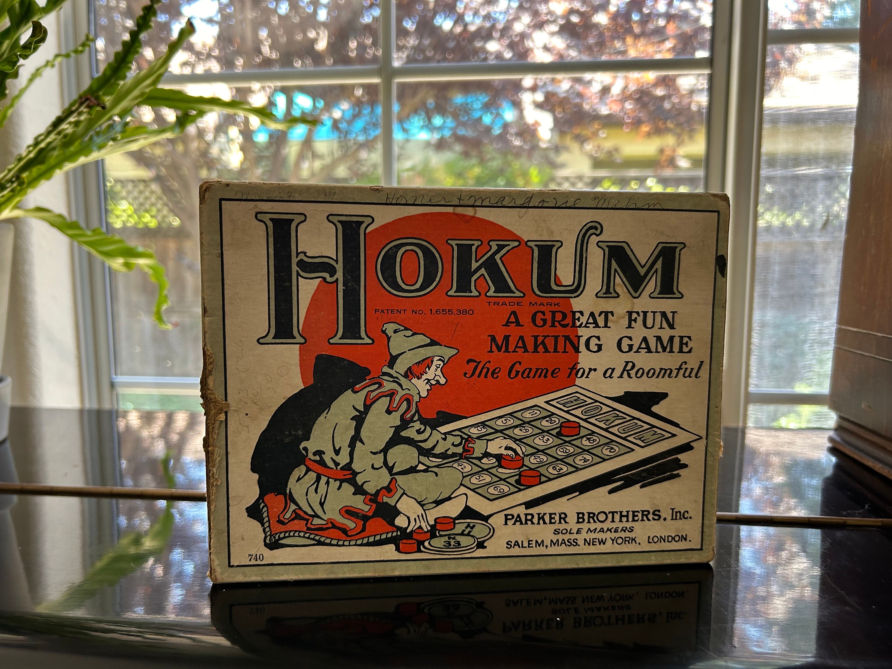 Parker Brothers Hokum, 1927 Vintage Party Game - Etsy