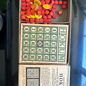 Parker Brothers Hokum, 1927 Vintage Party Game - Etsy