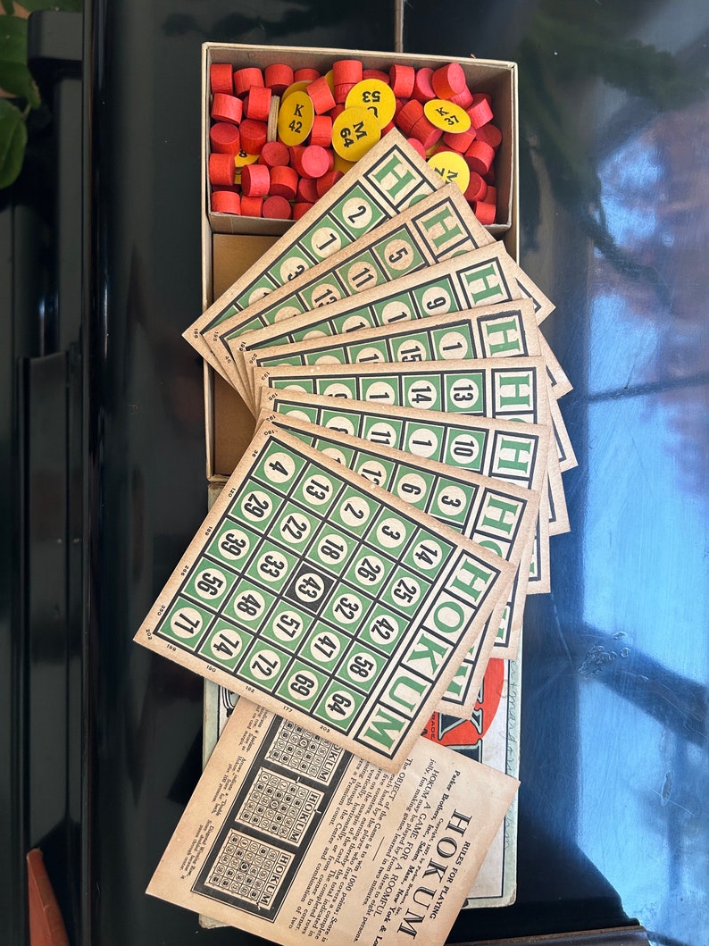 Parker Brothers Hokum, 1927 Vintage Party Game - Etsy
