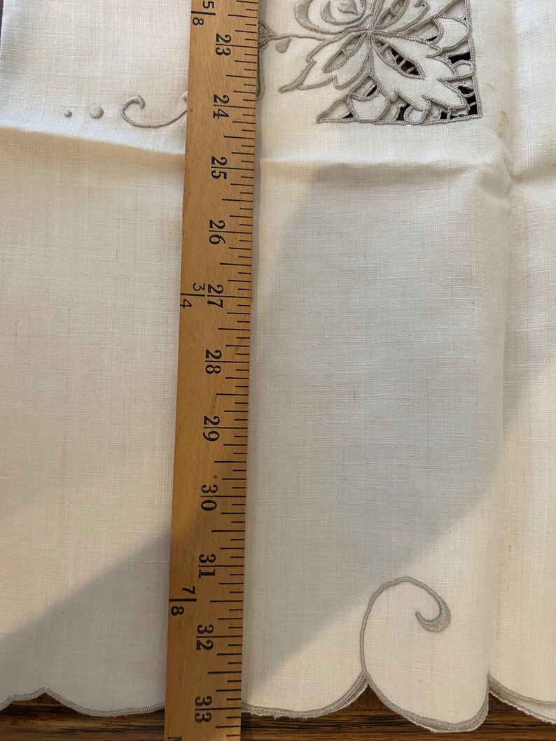 Vintage Bridge Set Table Linens - Etsy