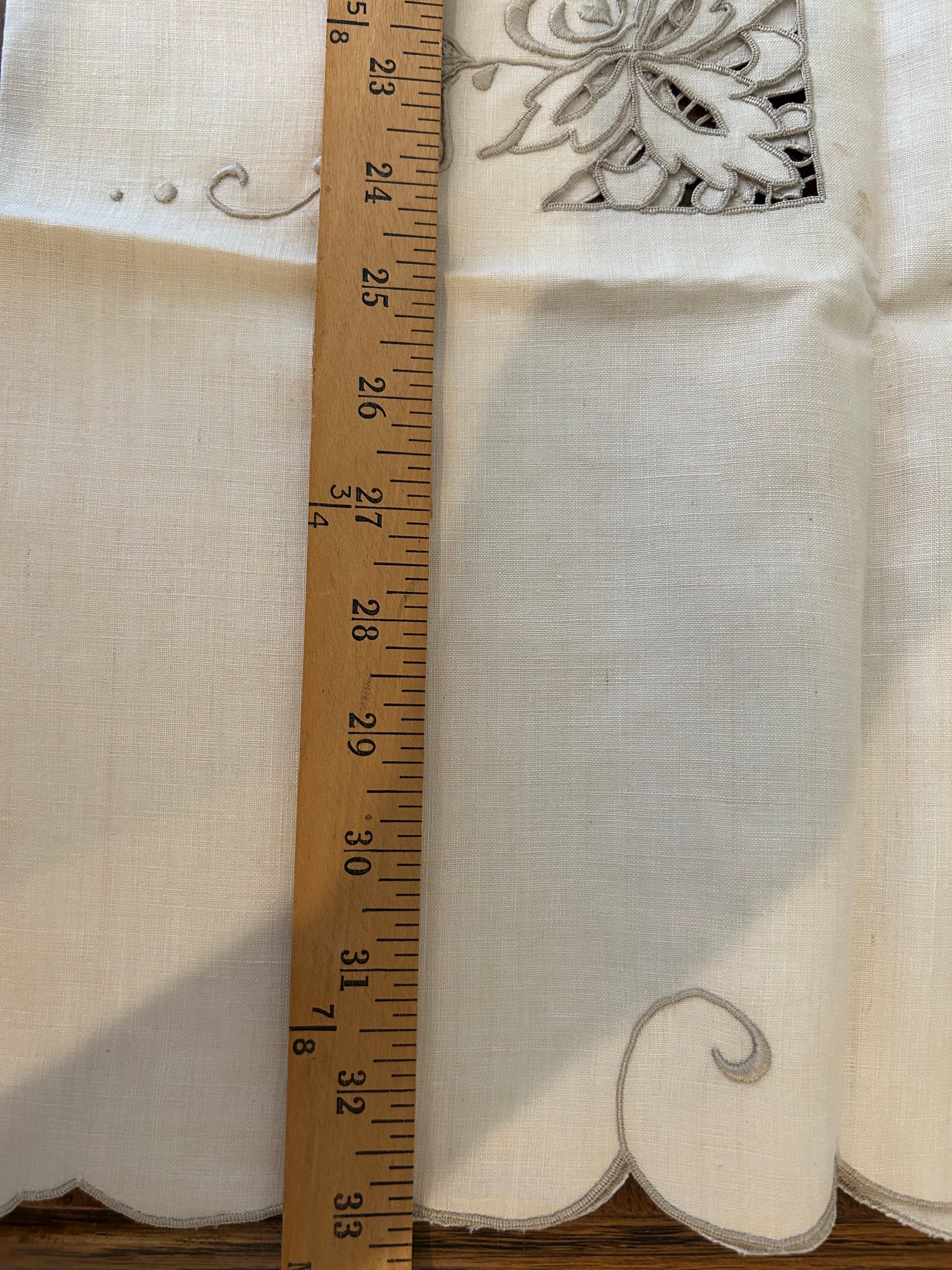 Vintage Bridge Set Table Linens - Etsy