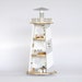 3-storey Modern Lighthouse Dollhouse With Lights and Furniture. 1:12 ...