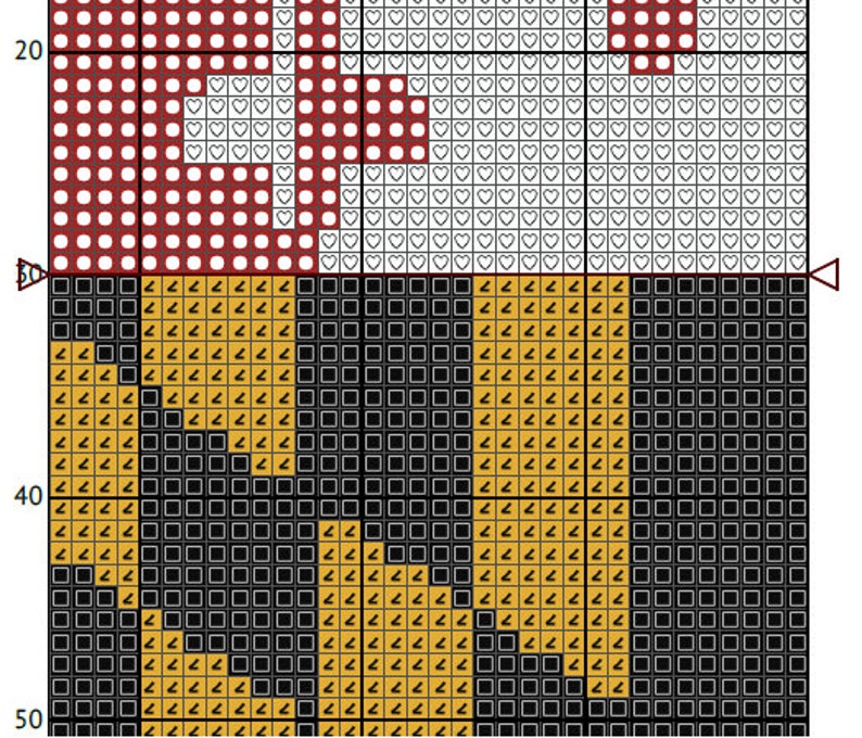 Maryland Flag Cross Stitch Pattern for Instant Download 90x60 - Etsy