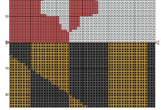 Maryland Flag Cross Stitch Pattern for Instant Download 180x120 - Etsy