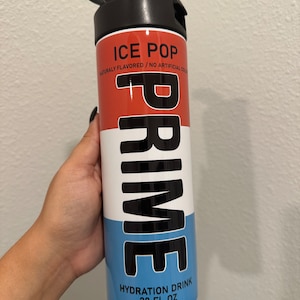 Prime Ice Pop Sports Water Bottle 20oz Skinny Tumbler Cup - Etsy