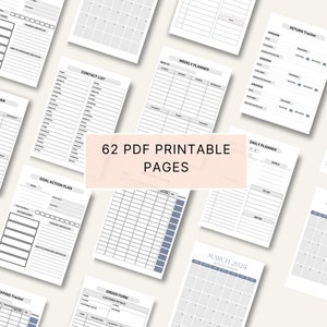 2024 Printable Business Planner - Etsy