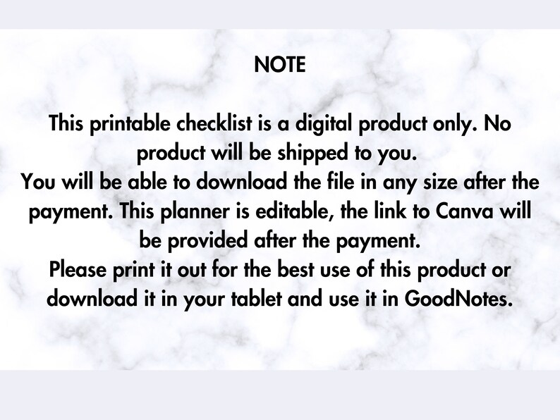 Teacher Lesson Plan Checklist Daily Lesson Organizer Instant Download ...