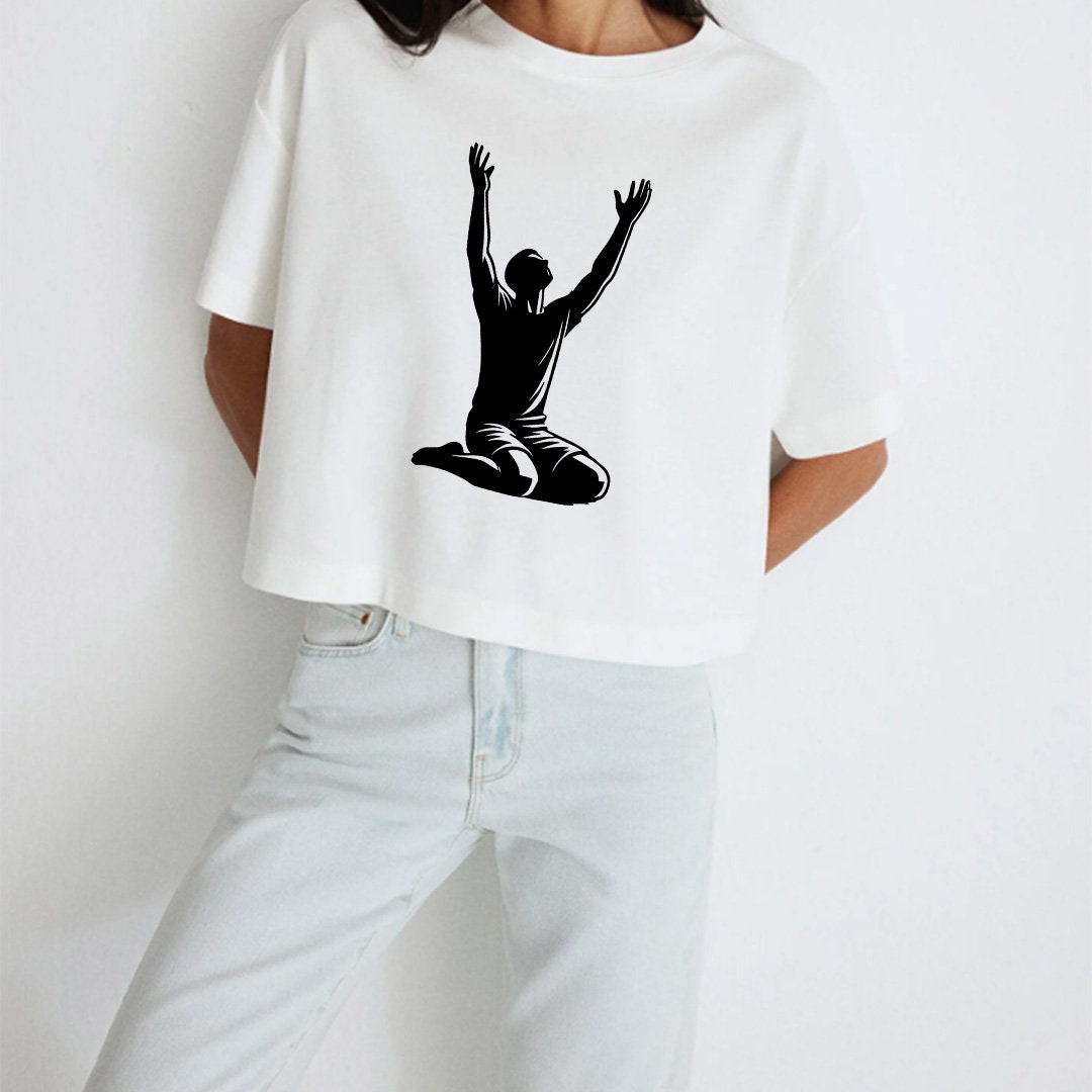 Praying Man Vector Art Spiritual and Inspirational Illustration - Etsy