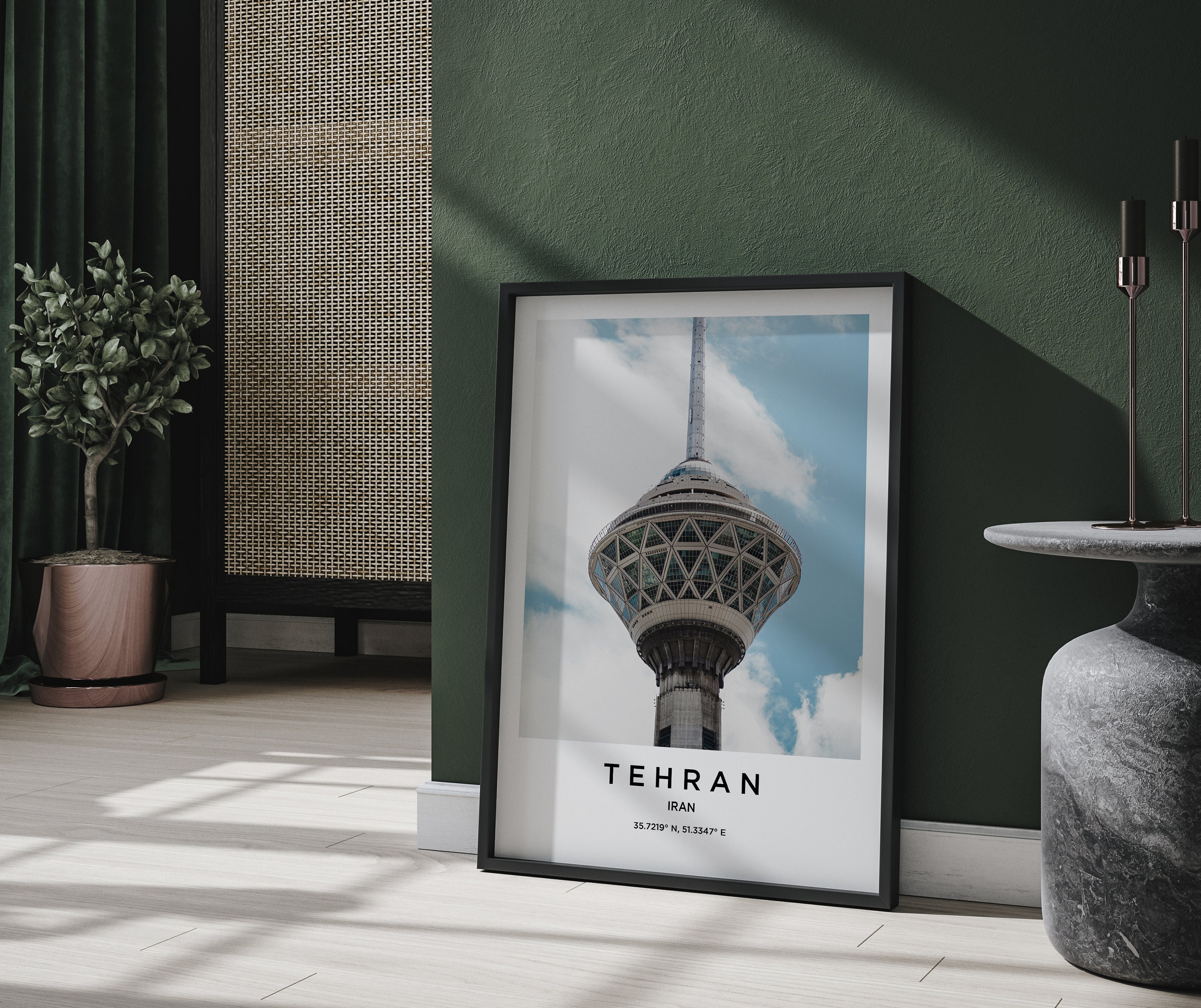 Tehran Art, Tehran Print, Tehran Poster, Tehran Art, Tehran Photo ...