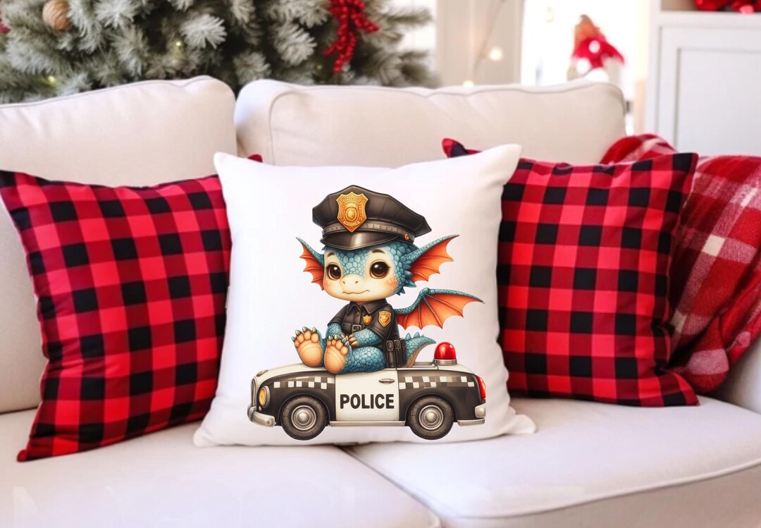 Dragon, Police Car Gift, Funny Police Gift, Police Boyfriend Gift ...