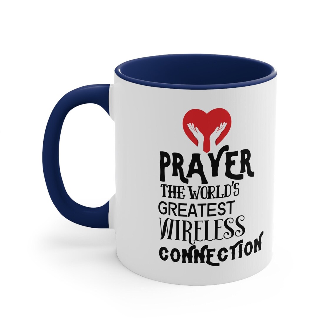 Coffee Mug the Worlds Connection, Pchristian Daily Prayer & Gratitude ...