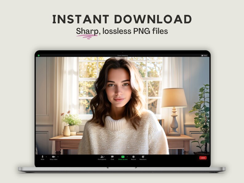 7 Minimal Desk Zoom Backgrounds and Virtual Backdrops With Free Blurred ...
