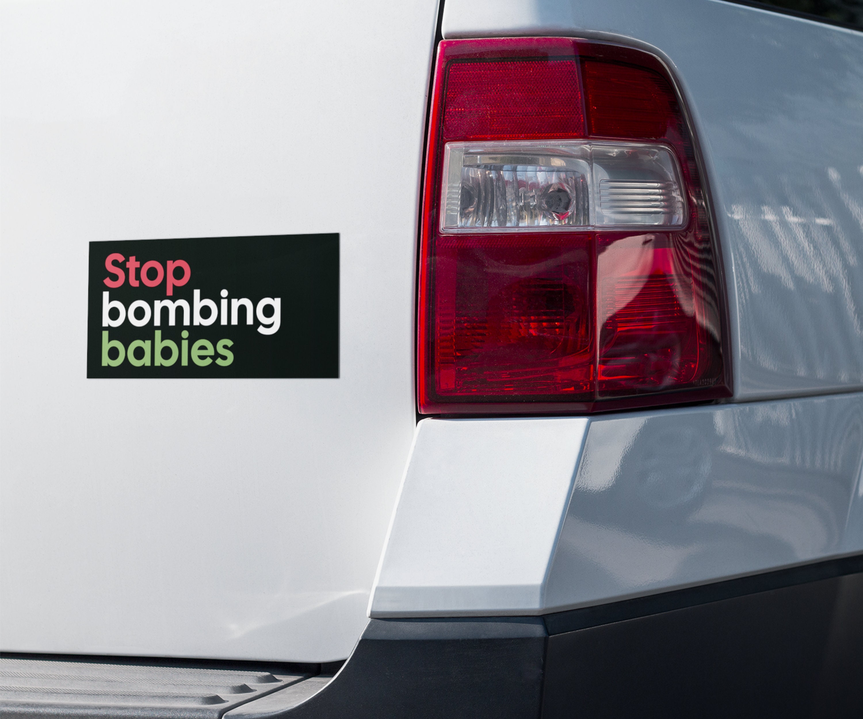 Stop Bombing Babies Vinyl Sticker Decal for Cars Windows - Etsy