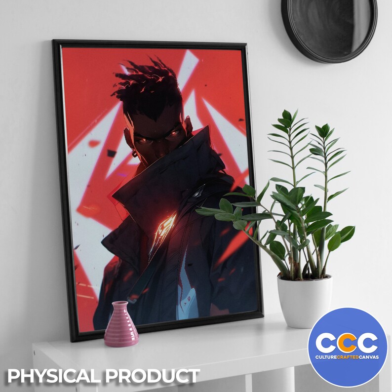 PHOENIX Poster Valorant Physical Hanging Wall Art Frame Home - Etsy