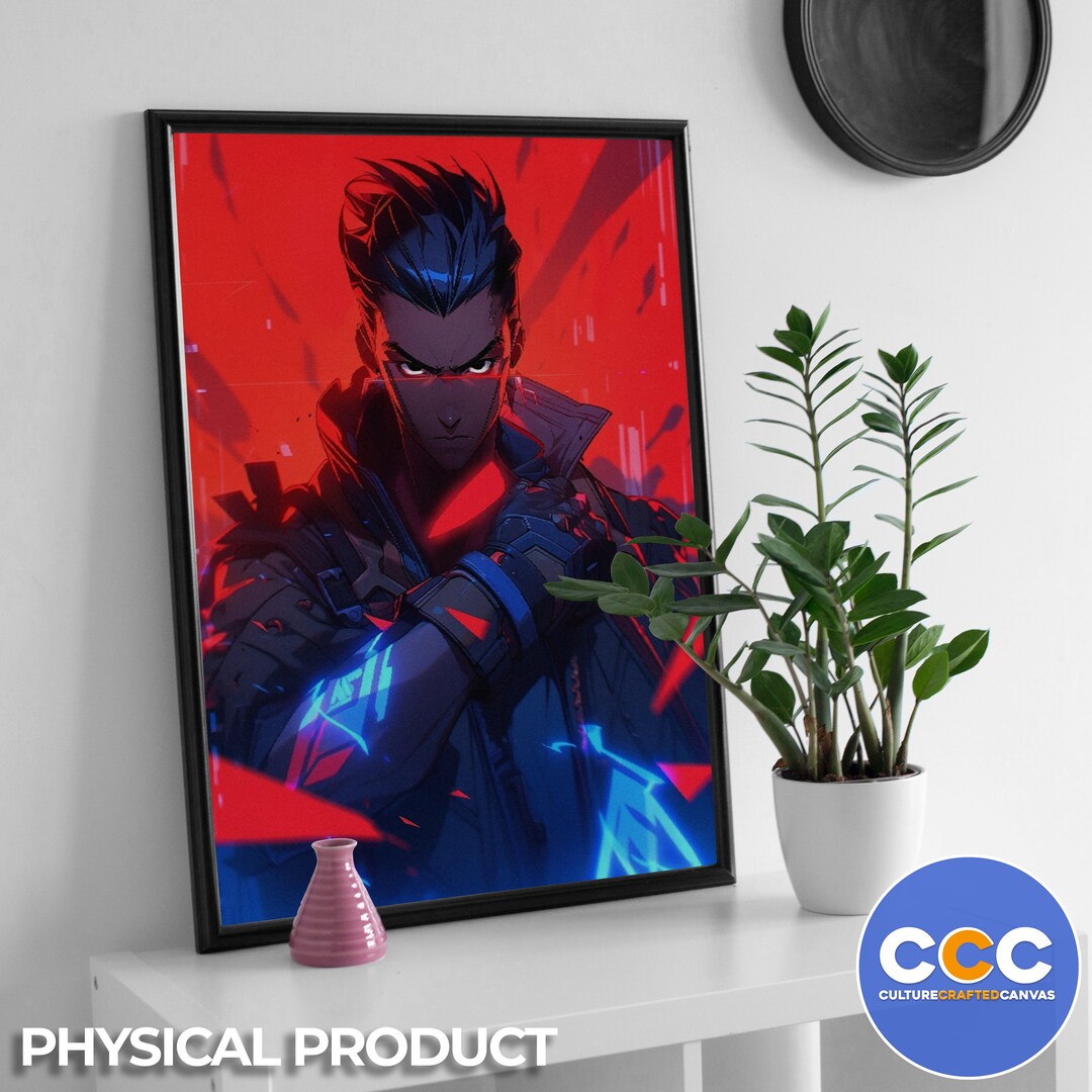 YORU Poster, Valorant Physical Hanging Wall Art, Frame Home Decor ...