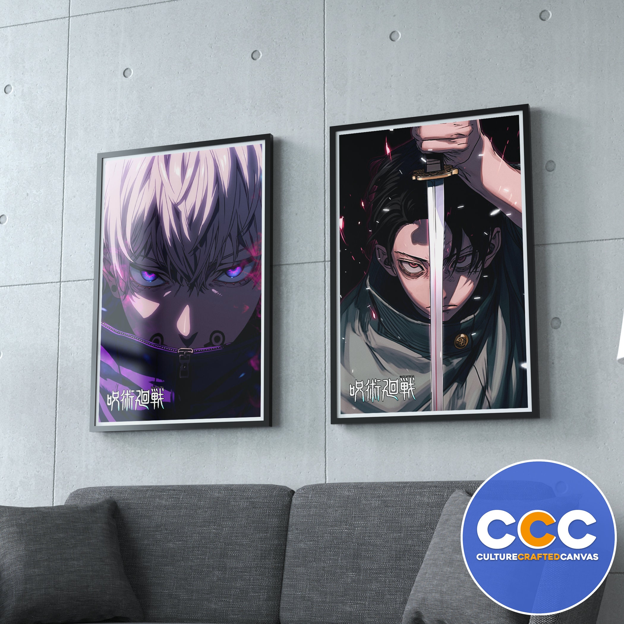 YUTA OKKOTSU Poster, Jujutsu Kaisen Wall Art, Home Decor, Anime ...