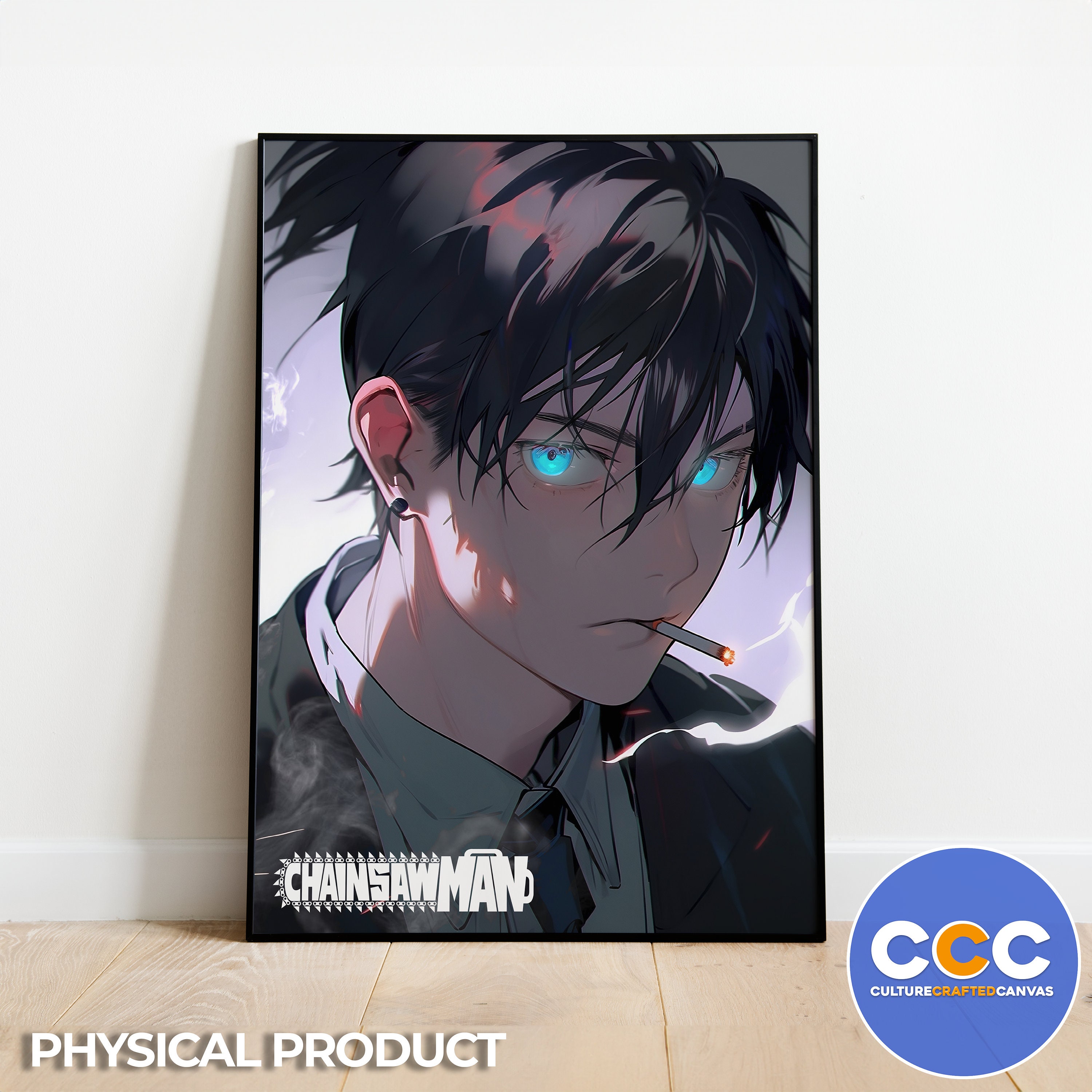 AKI Poster Chainsaw Man Physical Hanging Wall Art Frame Home - Etsy