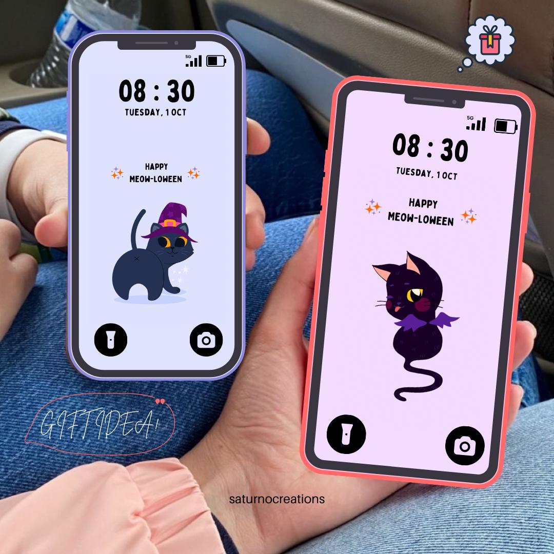 Cute Matching Digital Wallpapers | for Couples, Best Friends ...