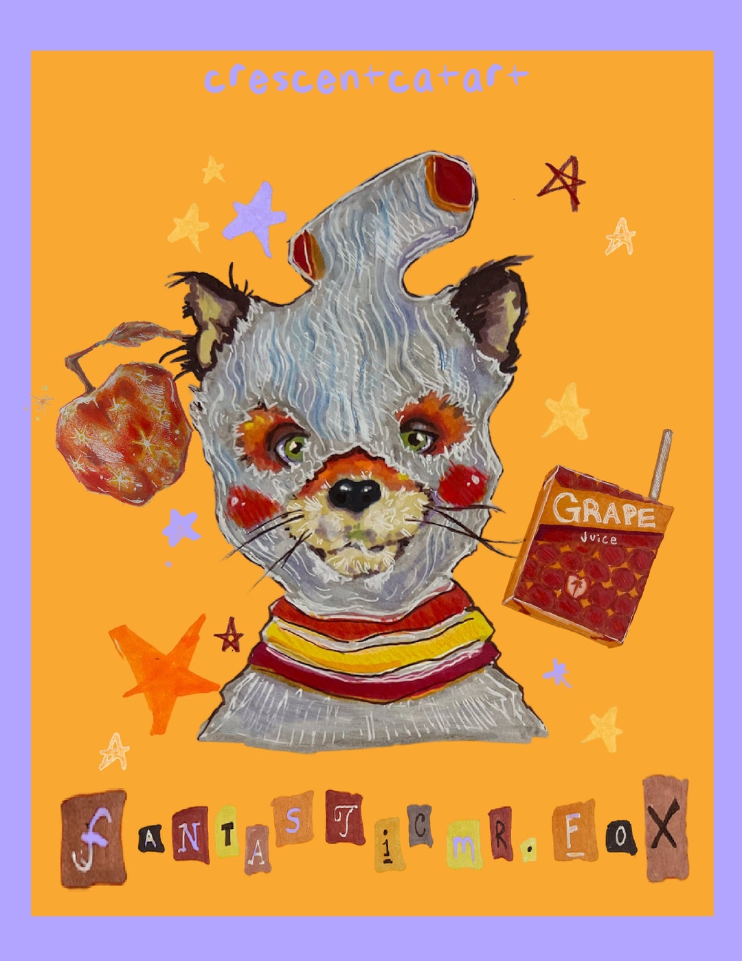 Fantastic Mr.fox Print - Etsy