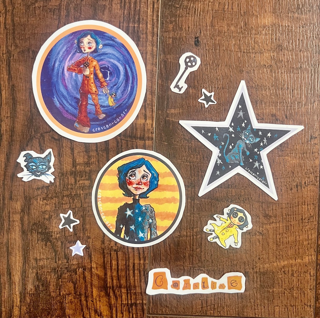 Coraline Sticker Pack! - Etsy