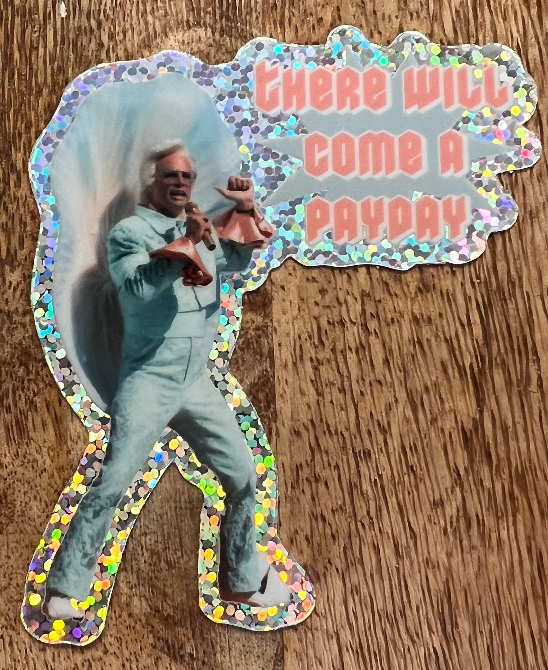 Righteous Gemstones Baby Billy Payday Holographic Sticker - Etsy