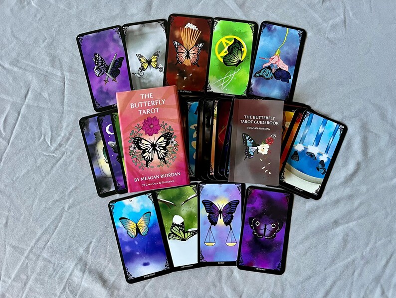 Butterfly Tarot Deck | Indie Aesthetic Tarot Cards for Beginners and ...