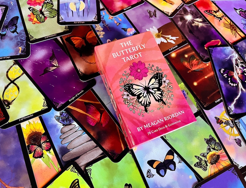 Butterfly Tarot Deck | Indie Aesthetic Tarot Cards for Beginners and ...