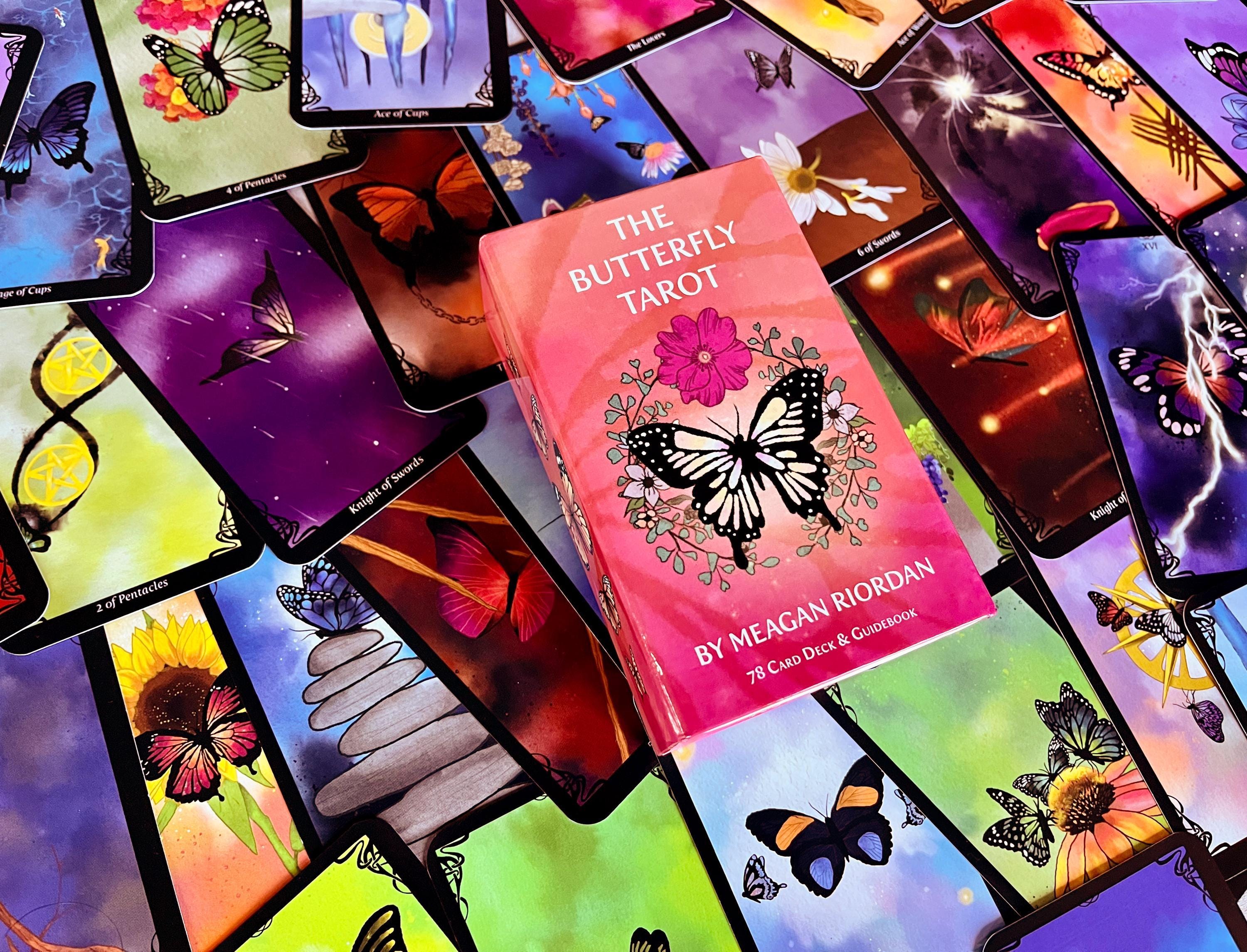 Butterfly Tarot Deck | Indie Aesthetic Tarot Cards for Beginners and ...