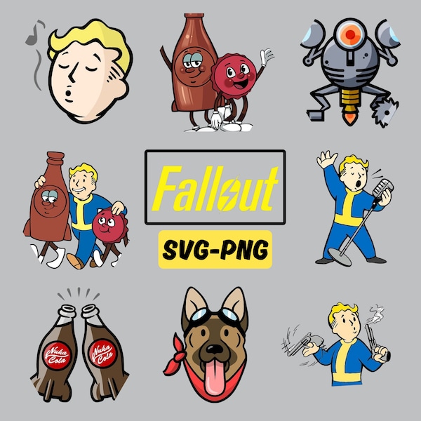 Fallout Svg - Etsy