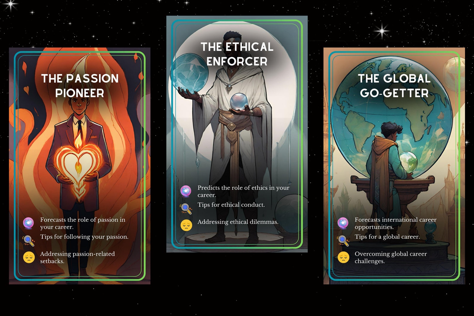 Career Oracle Deck – 100 Insightful Pathway Cards for Job & Money ...