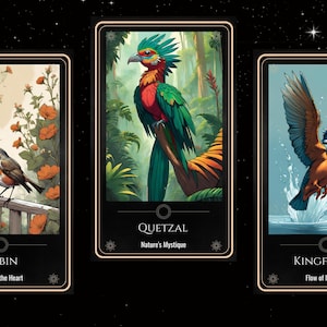 Bird-themed Tarot Deck: Handcrafted Majors-only Limited Edition - Etsy