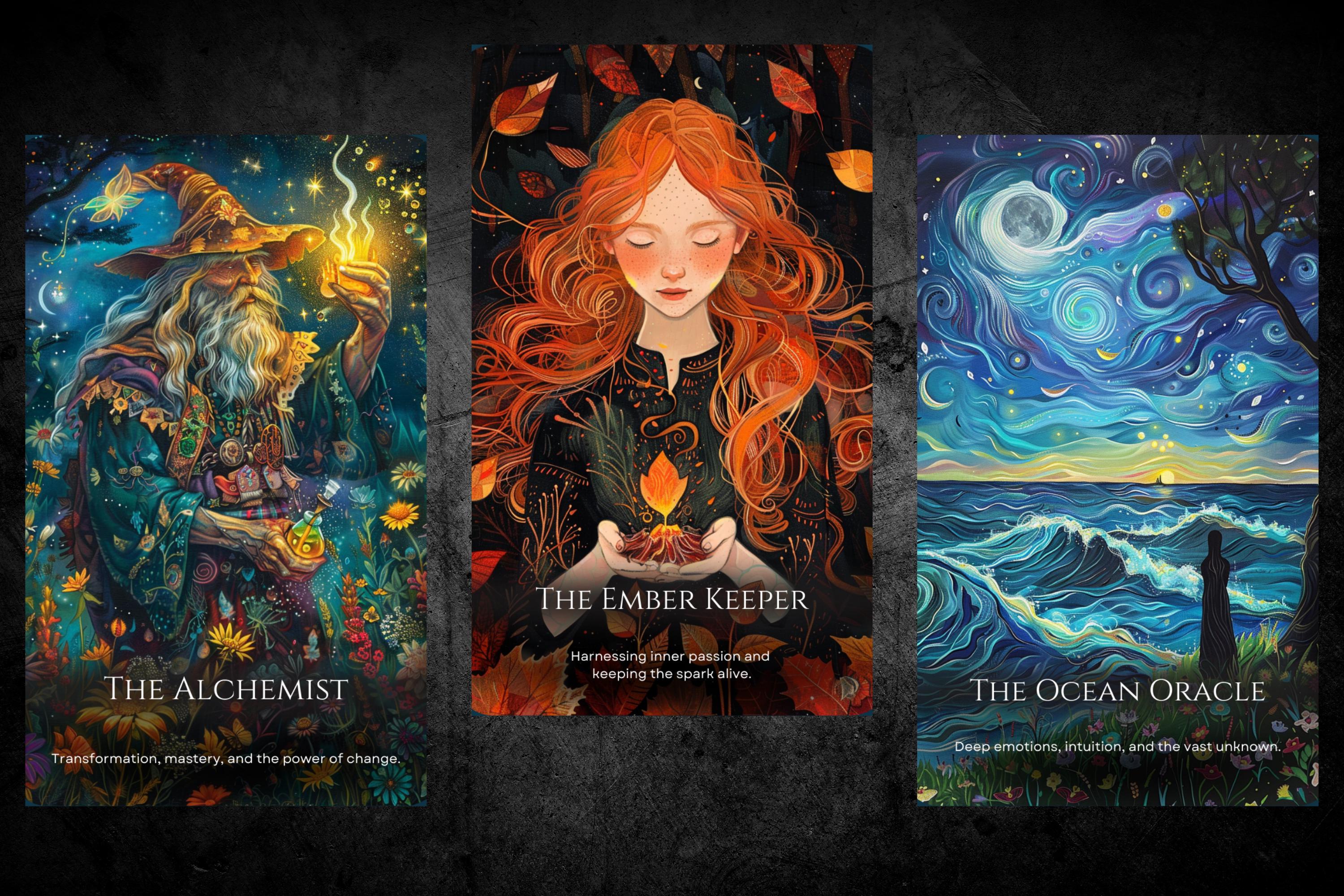 Mystic Oracle Tarot Deck – 78-card - Guidance for Beginners - Etsy